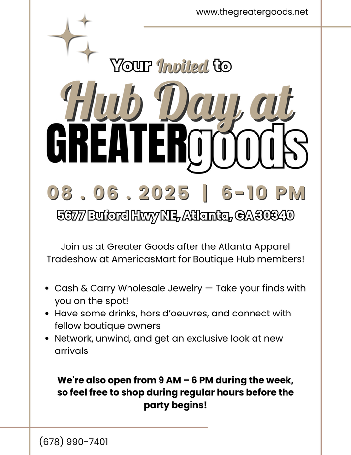 Hubday Tickets RSVP – Greater Goods